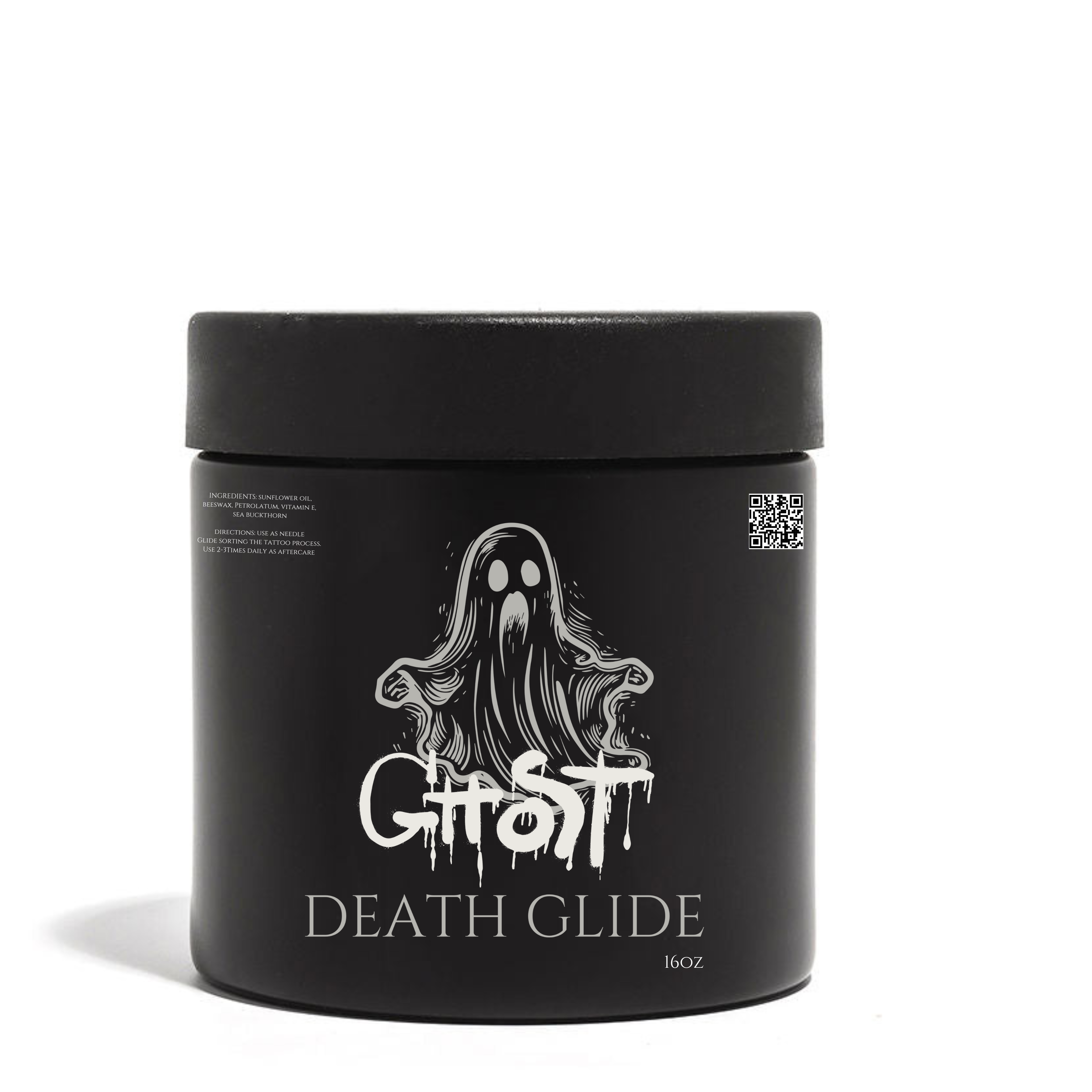 Ghost Death Glide 16oz | Reborn Tattoo Care